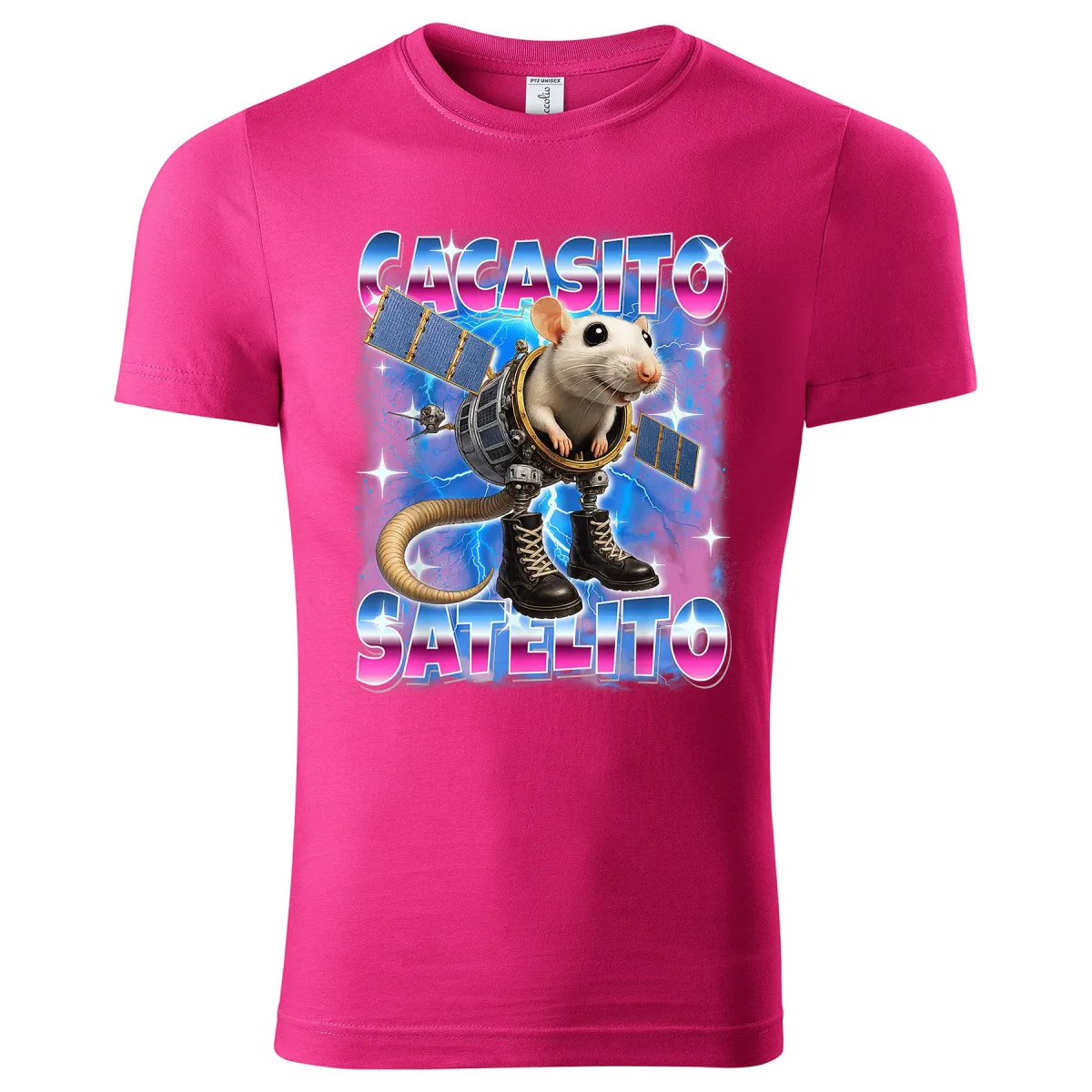 Dětské tričko Cacasito Satelito Barva - Crazyshirts 01 - Černá Velikost ...